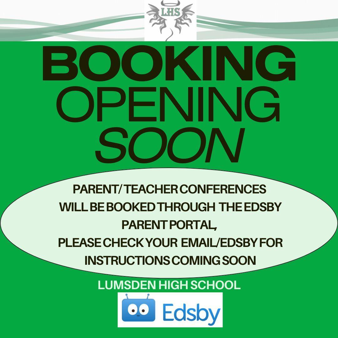 Parent Teacher Conferences - Booking opening soon | Lumsden High School
