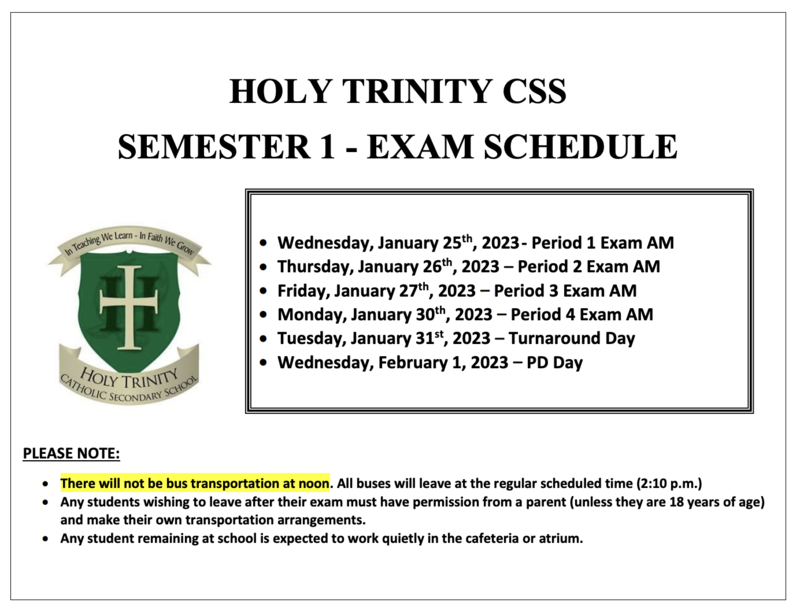 Holy Trinity Catholic Secondary School