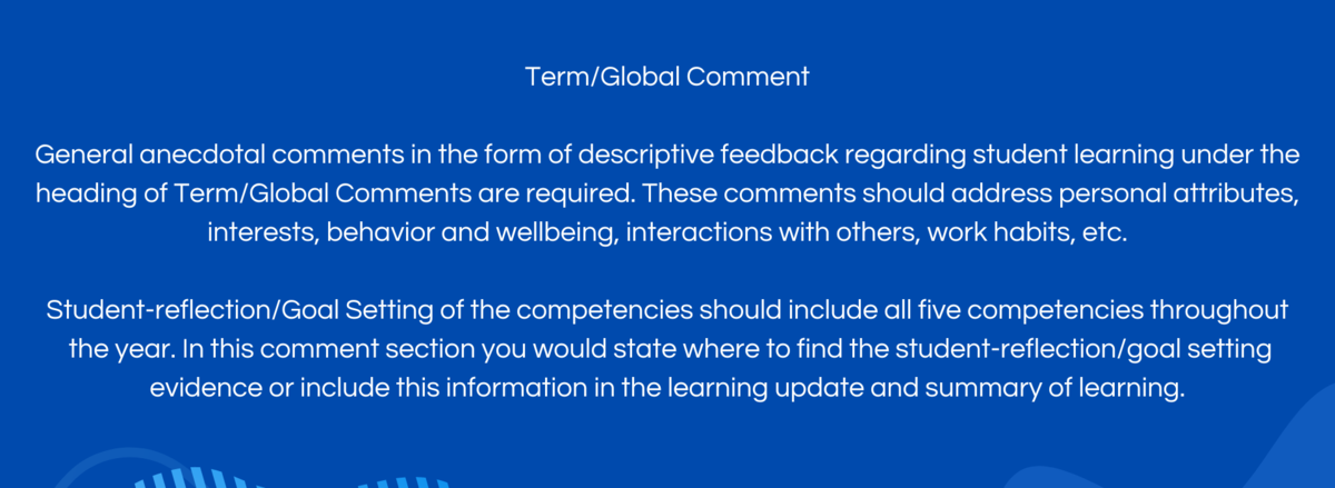 Written Learning Updates & Summary of Learning Requirements ...