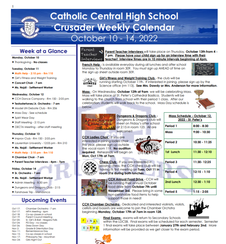 Catholic Central High School