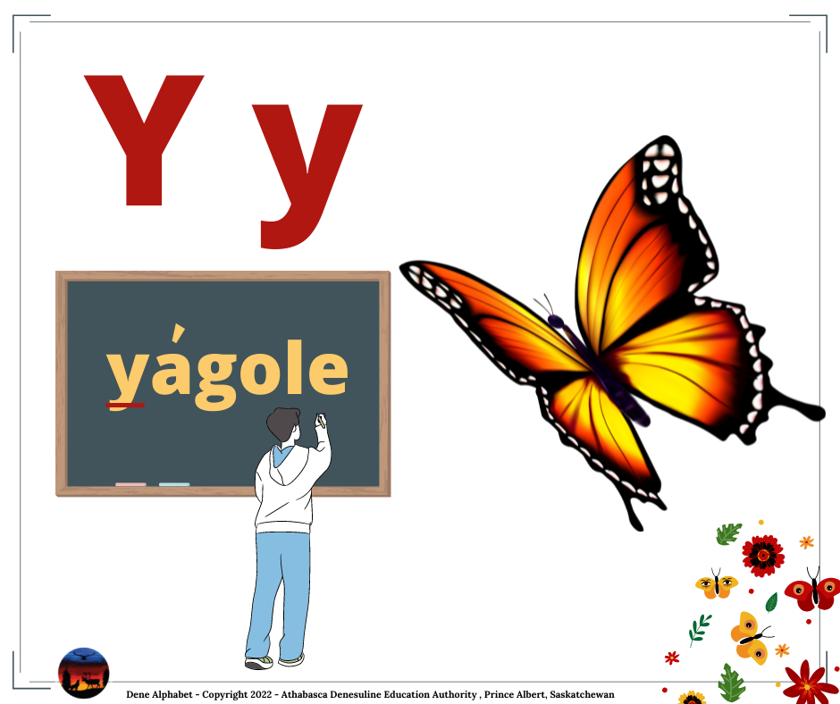 Letters. Words – Language – Athabasca Denesuline Education Authority