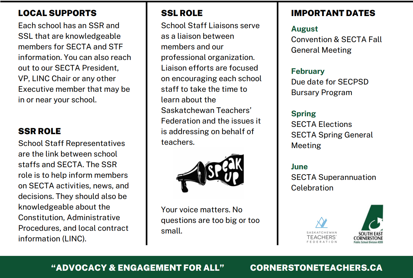 SECTA & STF – SECPSD Teacher Fundamentals – South East Cornerstone ...
