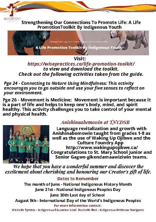 Indigenous Education – Programs/Services – The Northwest Catholic ...